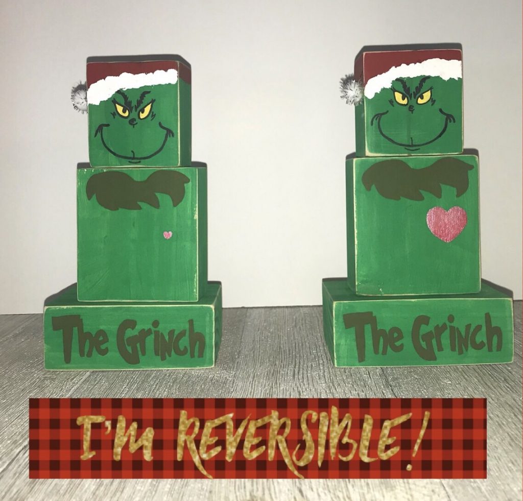 The Grinch Chunky Block Set – Craft Bomb Sisters